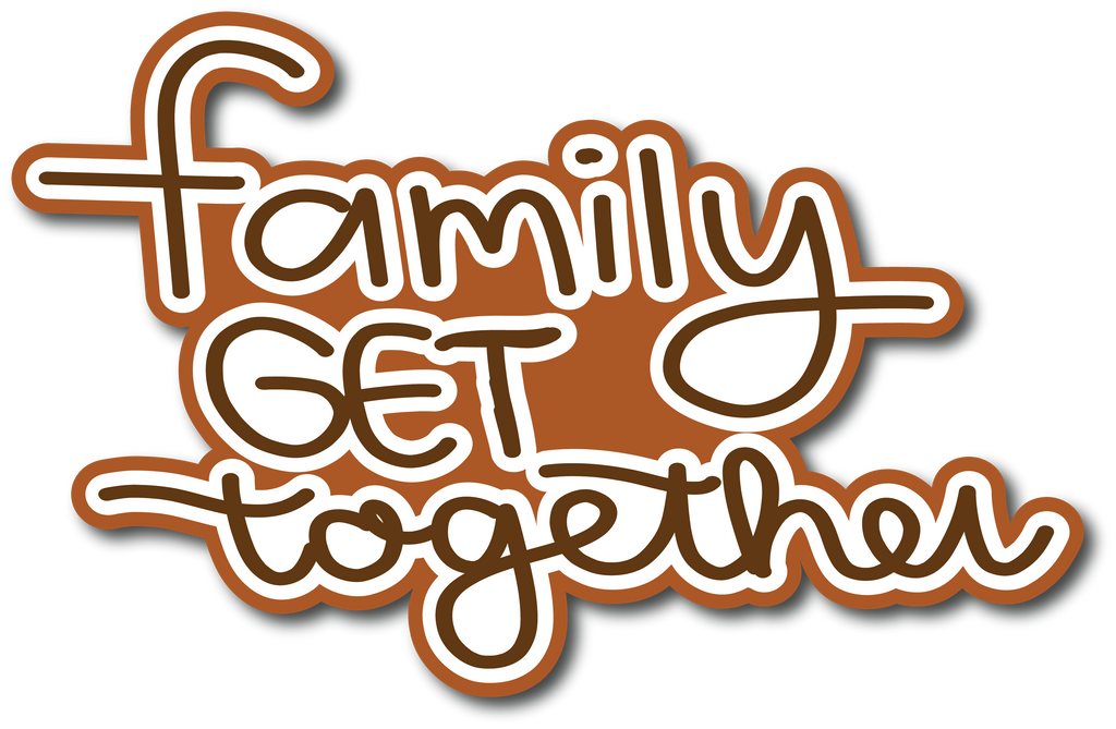 Family Get Together - Scrapbook Page Title Sticker – Autumn's Crafty Corner