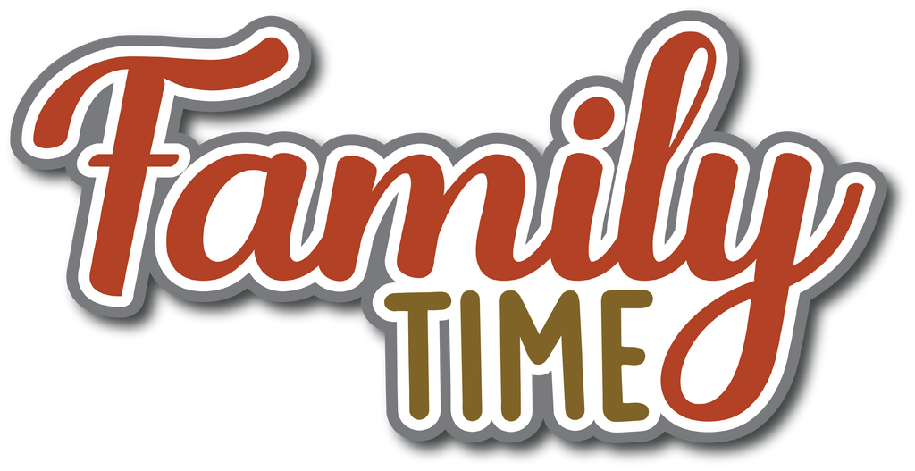 Family Time - Scrapbook Page Title Sticker – Autumn's Crafty Corner