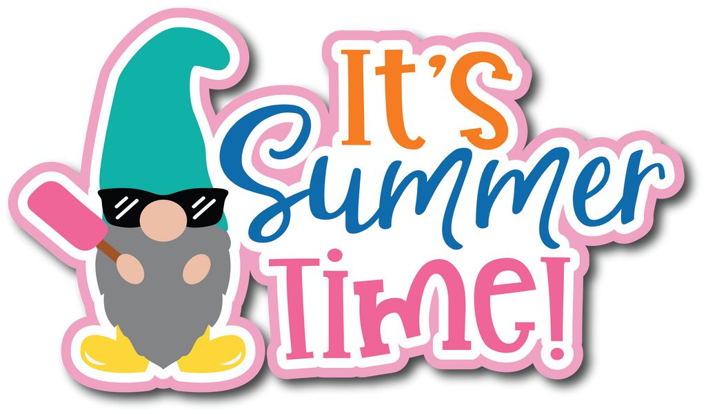 It's Summer Time! - Scrapbook Page Title Sticker – Autumn's Crafty Corner