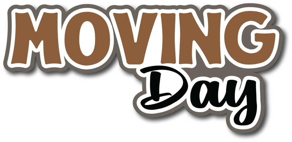 Moving Day - Scrapbook Page Title Sticker – Autumn's Crafty Corner