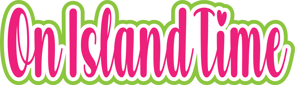 On Island Time - Scrapbook Page Title Sticker – Autumn's Crafty Corner