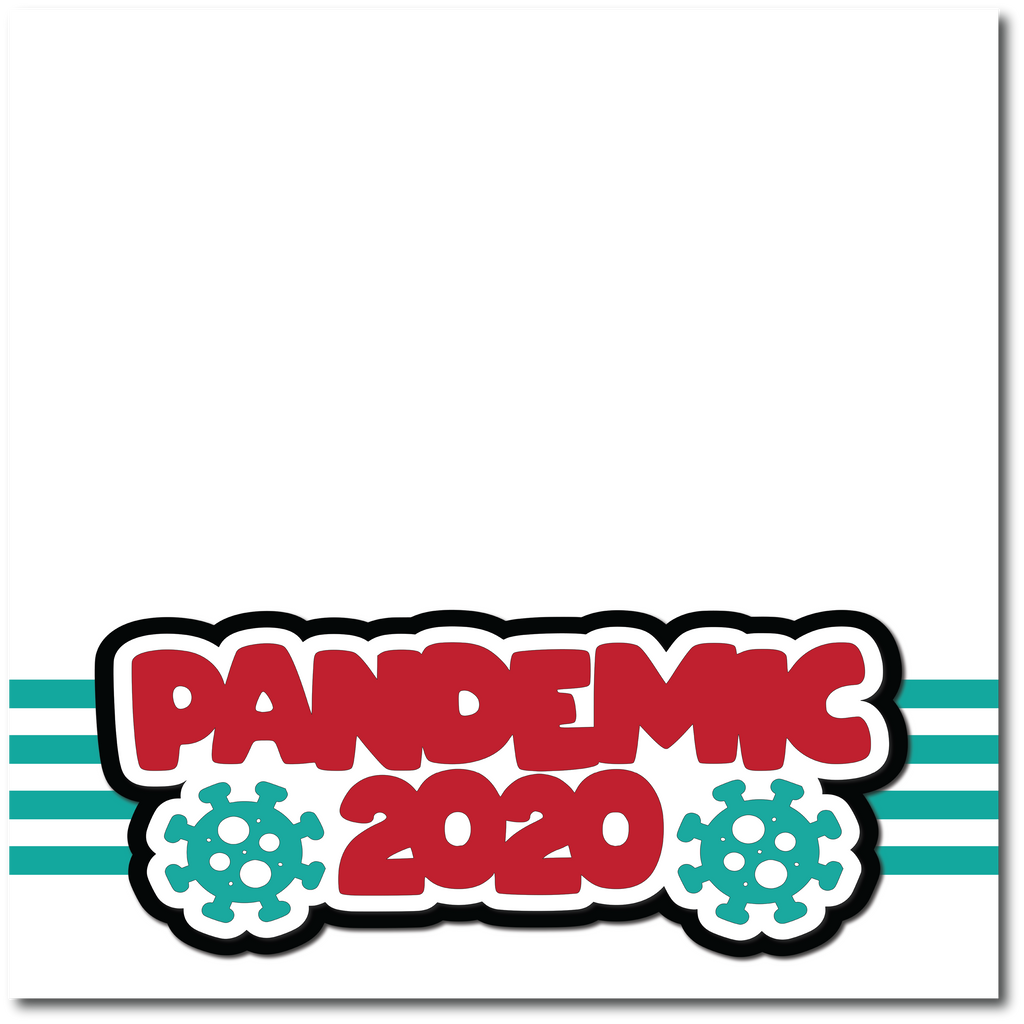 Pandemic 2020 - Printed Premade Scrapbook Page 12x12 Layout – Autumn's ...