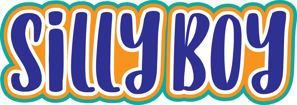 SIlly Boy - Scrapbook Page Title Sticker – Autumn's Crafty Corner