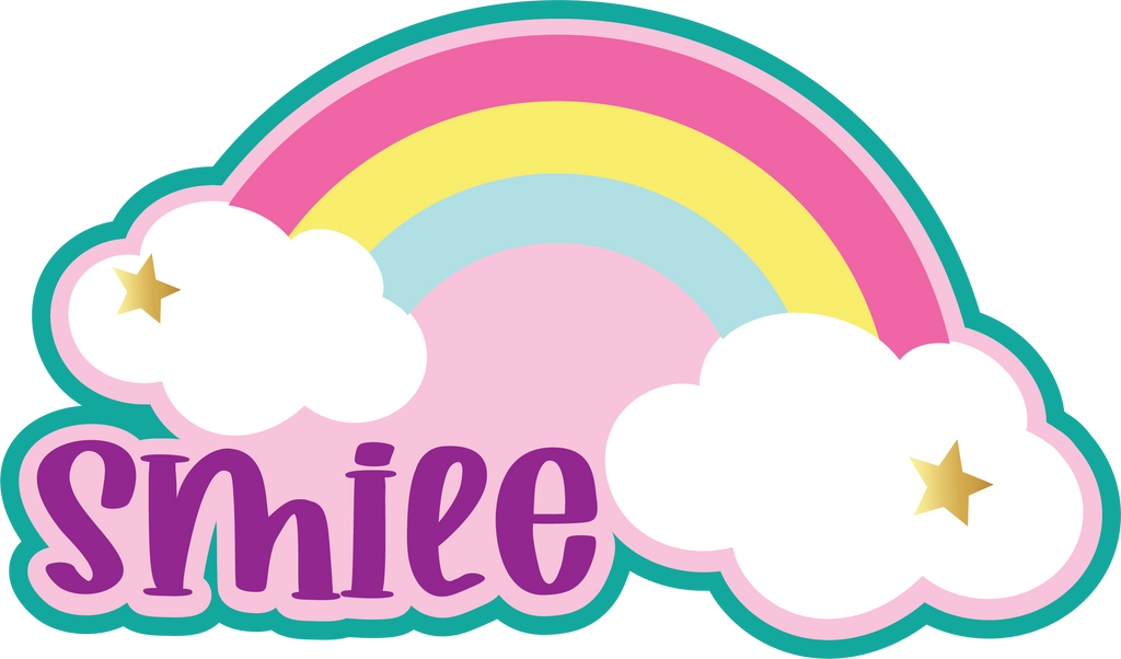 Smile - Scrapbook Page Title Sticker – Autumn's Crafty Corner