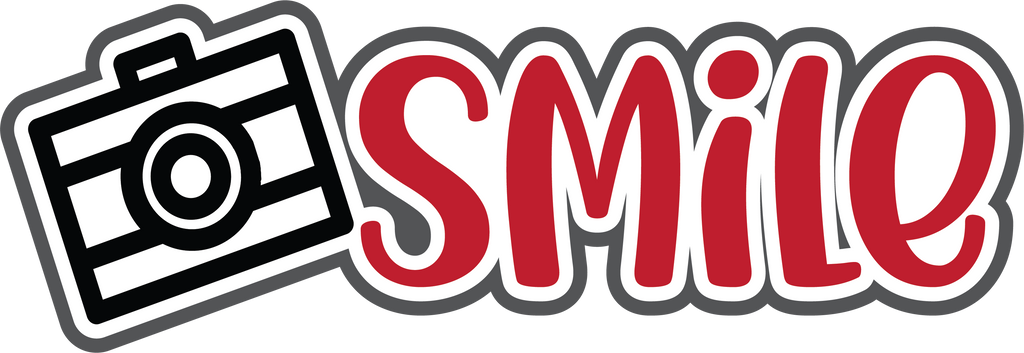 Smile - Scrapbook Page Title Sticker – Autumn's Crafty Corner