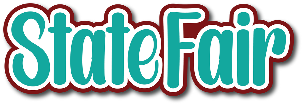 State Fair - Scrapbook Page Title Sticker – Autumn's Crafty Corner