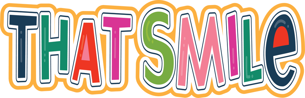 That Smile - Scrapbook Page Title Sticker – Autumn's Crafty Corner