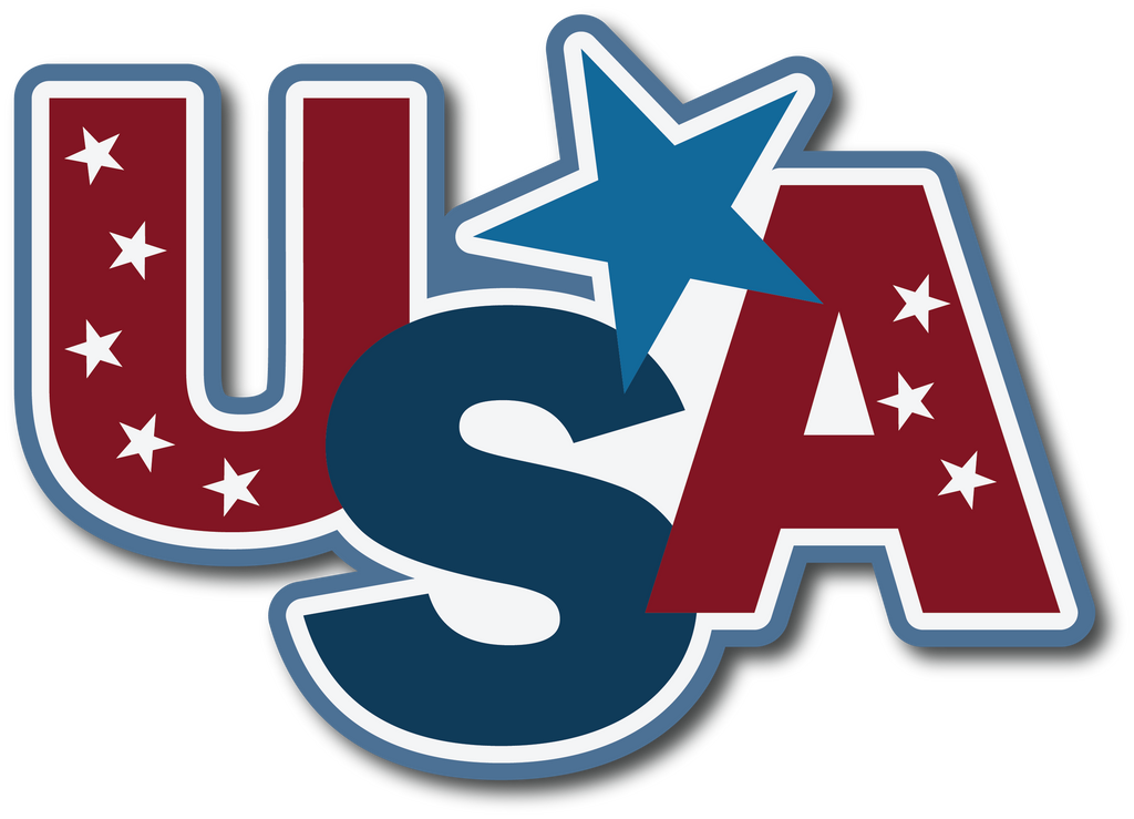 USA - Scrapbook Page Title Sticker – Autumn's Crafty Corner